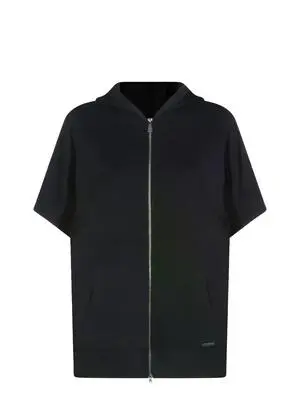 Max Mara Short-sleeve Hoodie - Blue