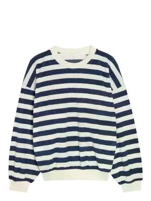 SUZIE KONDI Suzie Kondi Sifnos Striped Long-Sleeve Sweater