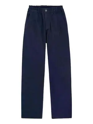 FORET Clay Straight-leg Trousers - Blue