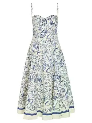 Simkhai Analise Midi Dress - Neutrals