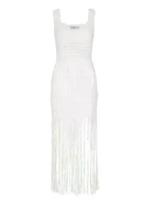 Simkhai Brionne Maxi Dress - White