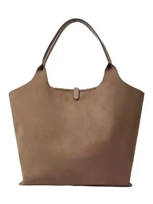 Stella McCartney Logo Perforated Tote Bag - Brown