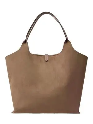 Stella McCartney Logo Perforated Tote Bag - Brown