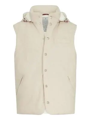 Brunello Cucinelli Wool Padded Vest - Multicolor