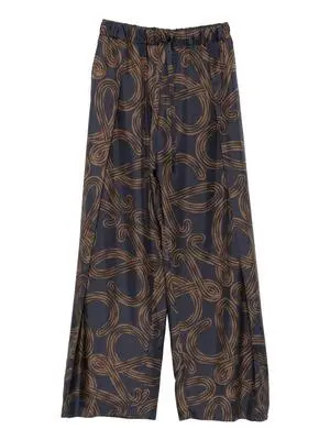 Loewe LOEWE Paula's Ibiza Printed Silk Trousers Multicolor