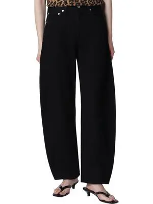 AGOLDE Agolde Luna Jeans In Cover Denim Black