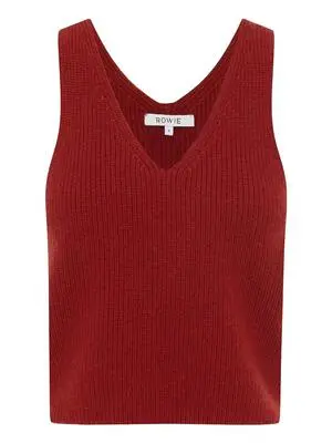 ROWIE ROWIE The Label Vivian Merino Knit Tank