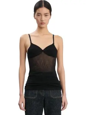 Victoria Beckham Cami Top - Black