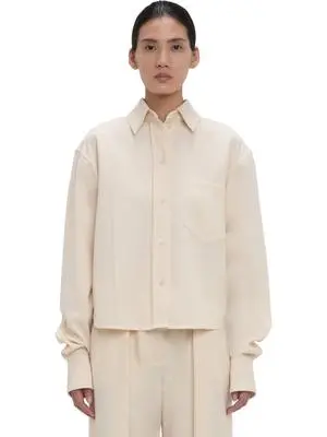Victoria Beckham Ellys Shirt - Alabaster