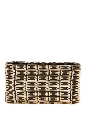 Victoria Beckham Woven Dorian Pouch - Black