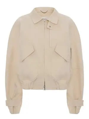 Victoria Beckham X Mackintosh Bomber Jacket - Putty