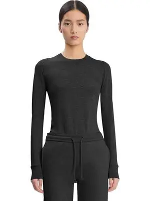 Victoria Beckham Long Sleeve T-shirt - Black