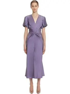 Victoria Beckham Midi Dress - Iris