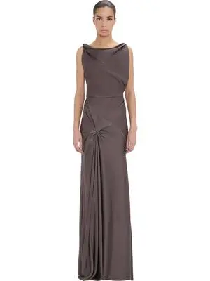 Victoria Beckham Posy Gown - Grey
