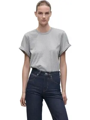 Victoria Beckham VICTORIA BECKHAM Tilly T-Shirt Grey