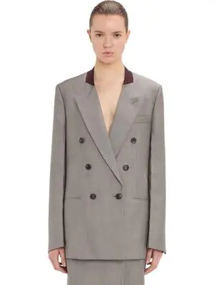 Victoria Beckham Beatrice Jacket - Grey