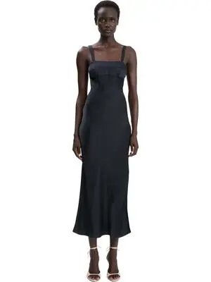 Victoria Beckham VICTORIA BECKHAM Panelled Cami Dress Navy