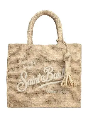 MC2 SAINT BARTH Raffia Handbag - Beige