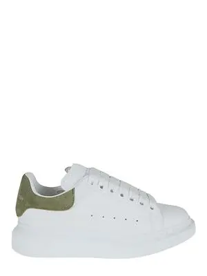Alexander McQueen Oversize Bicolour Trainers - White