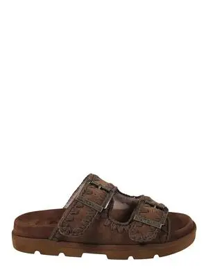 Mou Heeled Sandal - Brown