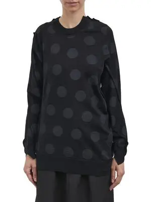 Junya Watanabe Polka Dot Sweater - Black