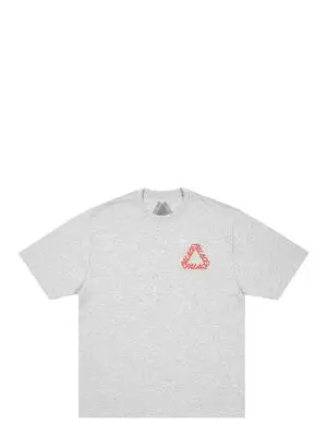 PALACE Palace Snakey P3 T-Shirt Grey
