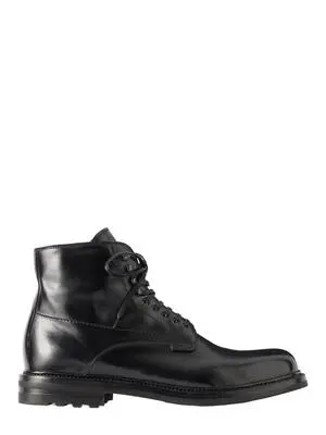 Officine Creative Aston Flexi 003 Lace-up Leather Boots - Black