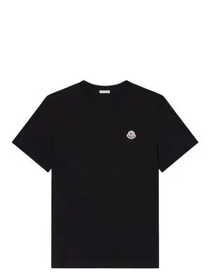 Moncler Moncler - Pack Of Three Logo-Appliquéd Cotton-Jersey T-Shirt - Men - Black - S Black