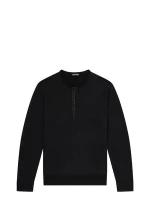 TOM FORD Slim-fit Sweatshirt - Black