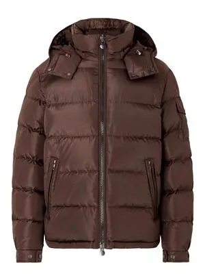 Moncler Maya Quilted Shell Down Jacket - Brown