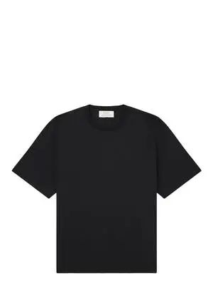 Studio Nicholson Bric Cotton-jersey T-shirt - Black