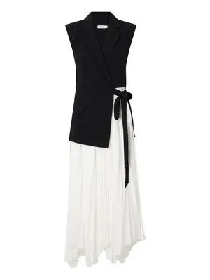 Simkhai Helena Combo Blazer Midi Dress - Multi