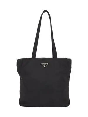 Prada Tessuto Tote Bag - Black