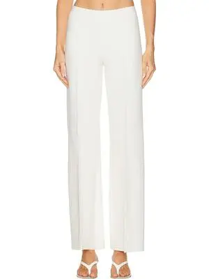 HIGH SPORT Willa Pant Tonal Stripe - Ivory