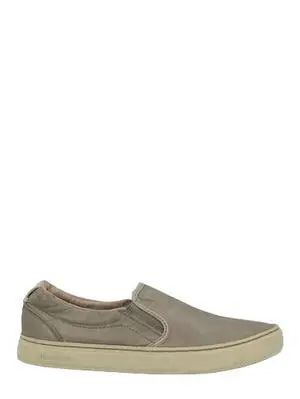 SATORISAN SATORISAN Distressed Leather Slip-On Sneakers