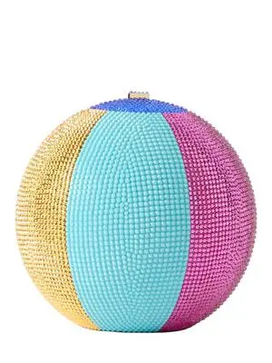 Judith Leiber Sphere Crystal-embellished Clutch - Multi
