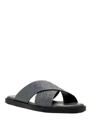 FERRAGAMO Crossover Sandals - Grey