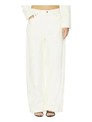 EB DENIM Relaxed Baggy Jeans - Bone
