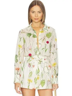 Cara Cara Relaxed Long Sleeve Shirt - Cream