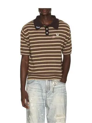 CARNE BOLLENTE Pin-up Patrol Polo In . Also - Brown