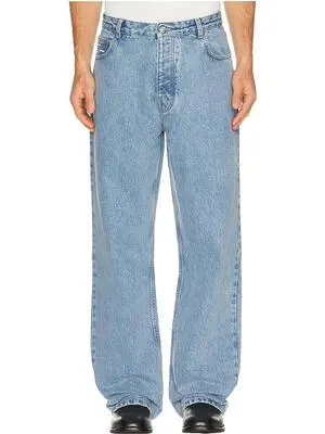 Filling Pieces Denim Pants - Blue