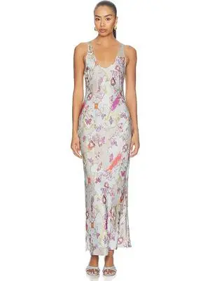 L'Agence Akiya Tank Dress - Blue