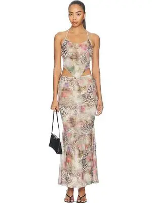 Superdown Tia Maxi Skirt Set - Neutral