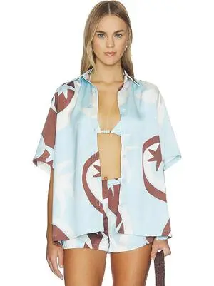 SEVEN WONDERS Alara Short Sleeve Shirt - Multi