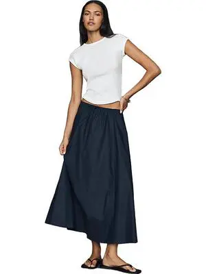 REFORMATION Cleo Skirt - Midnight