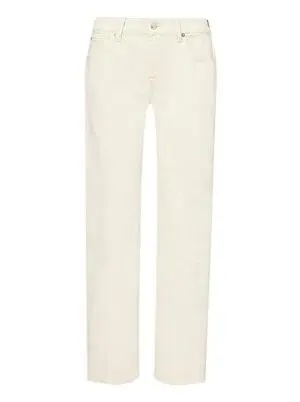7 For All Mankind Calie Straight-leg Denim Jeans - Moondust