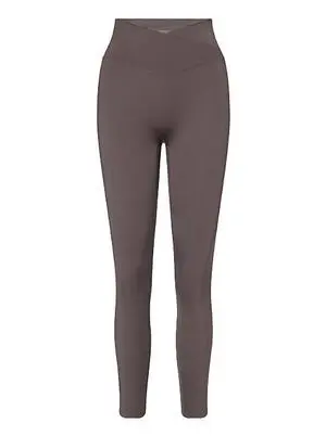 ADANOLA Ultimate Wrap Gym Leggings - Coffee Bean