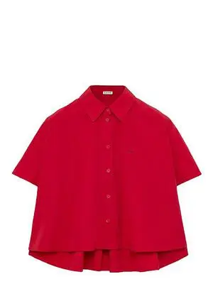 Loewe Short-sleeve Trapeze Shirt - Red