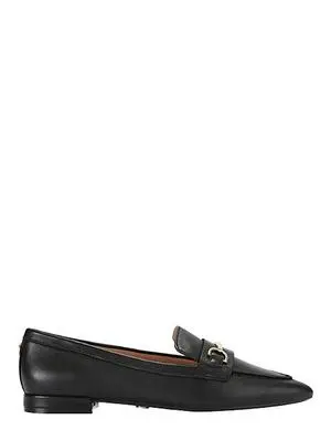 Carvela Passo Leather Loafers - Black