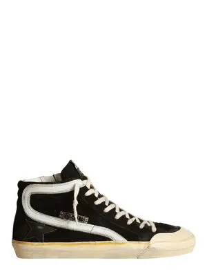 GOLDEN GOOSE Slide Penstar Lace-up Sneakers - Black